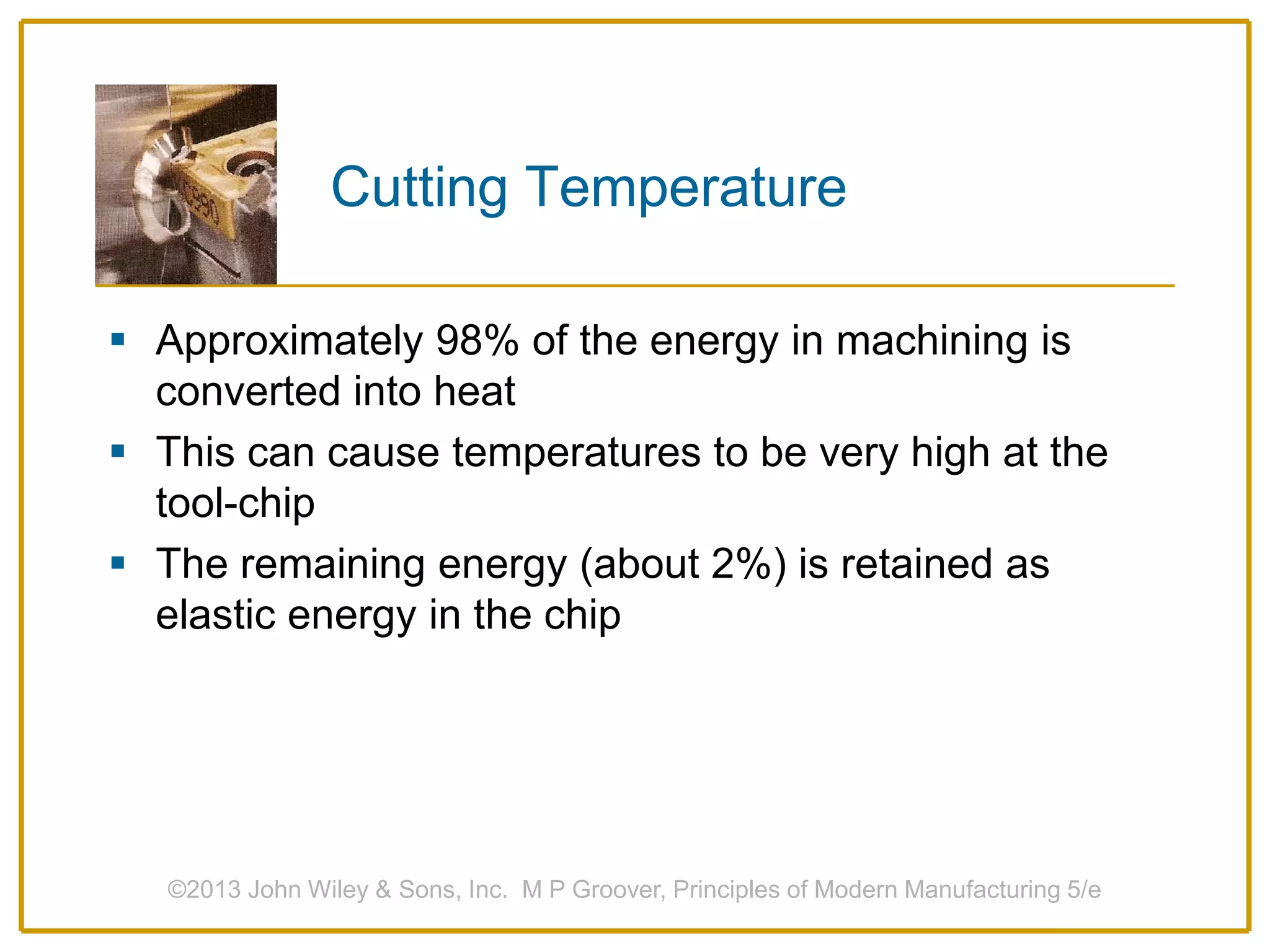 Theory of metal machining | PPT