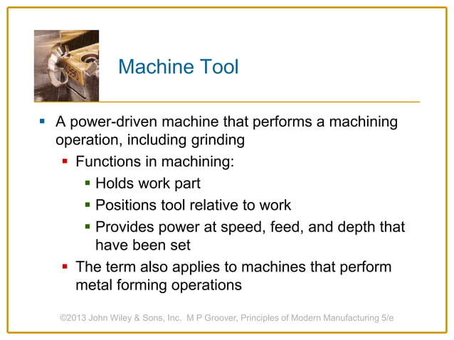 Theory of metal machining | PPT