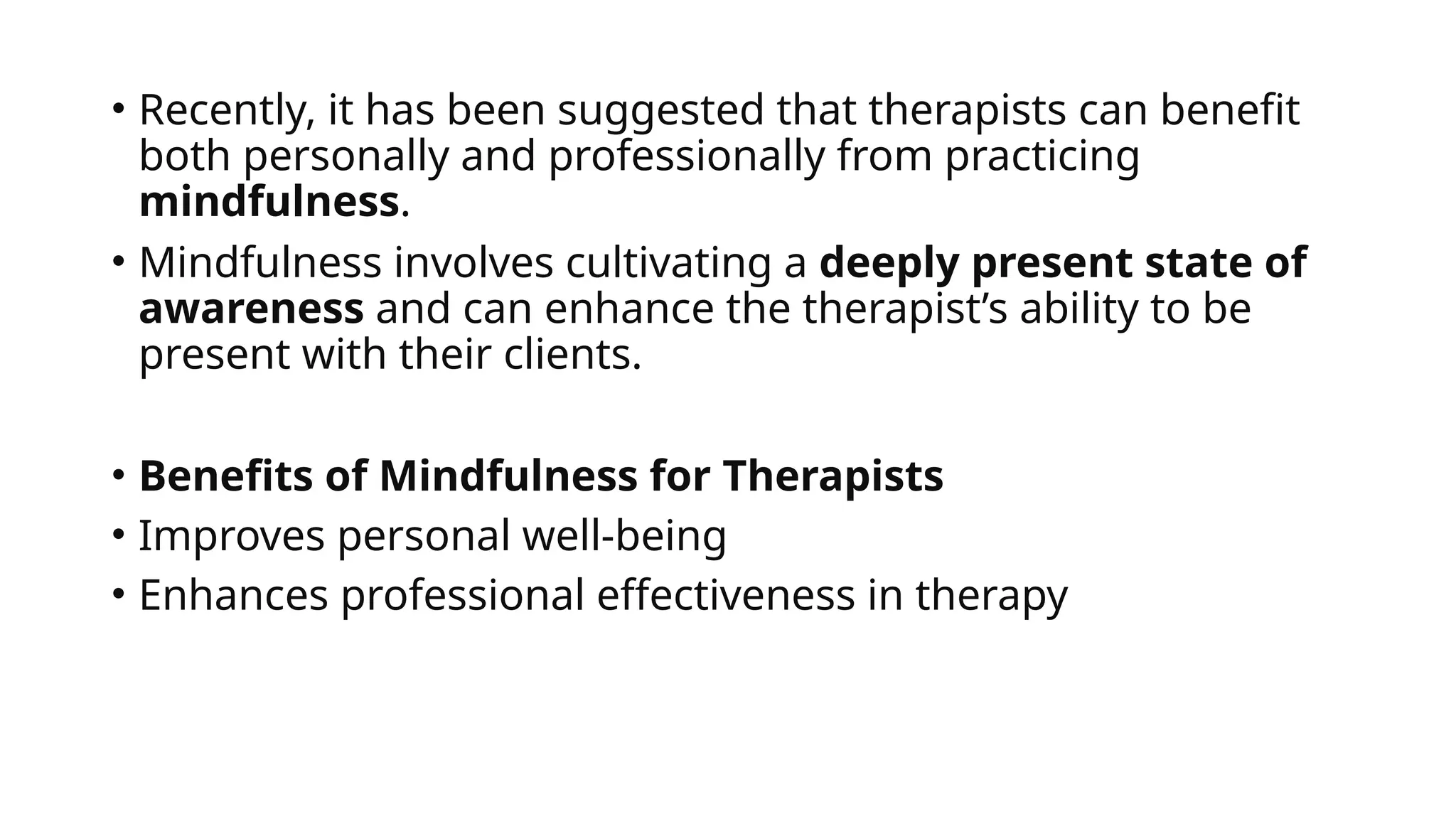 Theory of mindfulness therapy in psychiatry.pptx