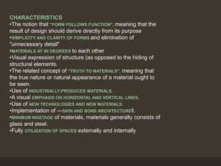 Theory of modern movement | PPTX