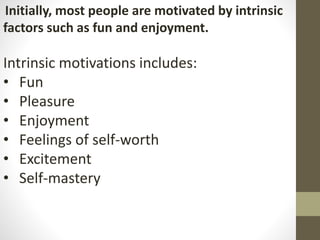 Theory of motivation | PPTX | Fitness and Exercise | Healthy Living