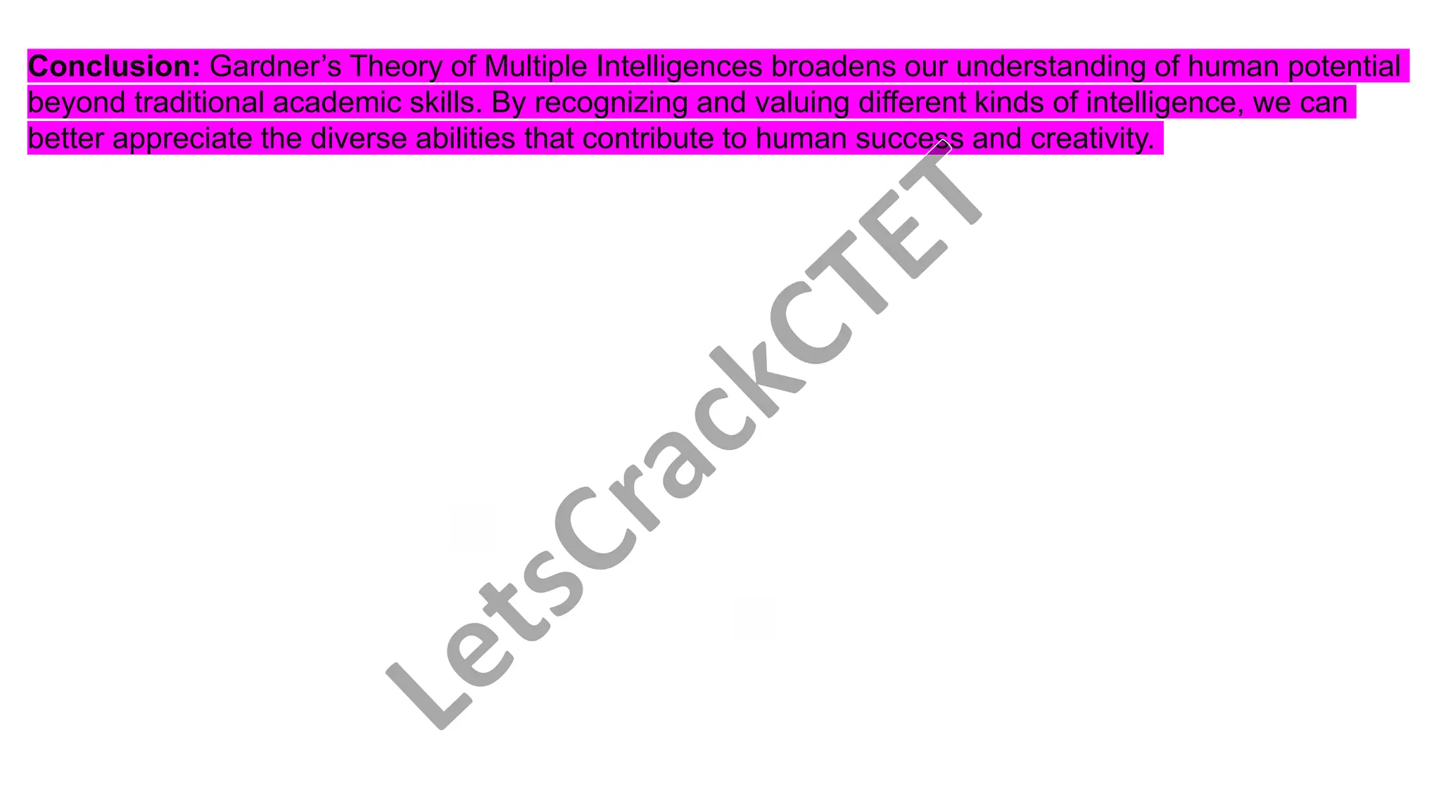 Understanding Howard Gardner's Theory of Multiple Intelligences for ...