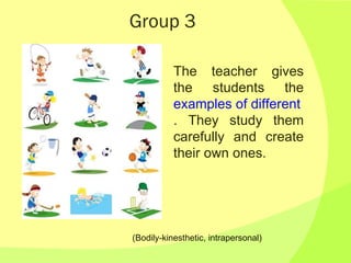 Theory of multiple intelligence.lesson plan | PPT