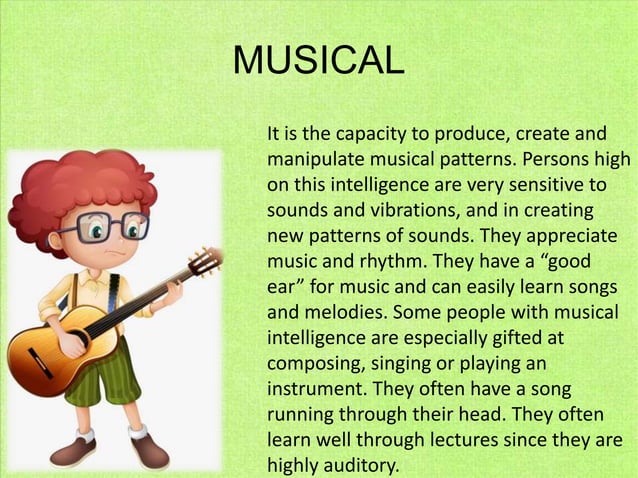 Theory of multiple intelligences by Howard gardner | PPTX