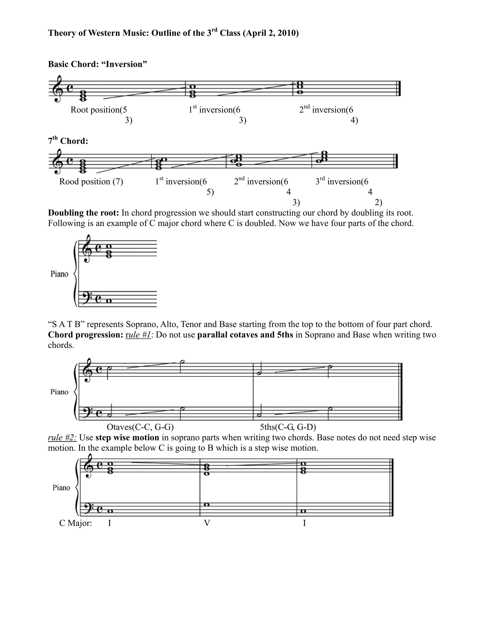 Theory of music(session 3) | PDF