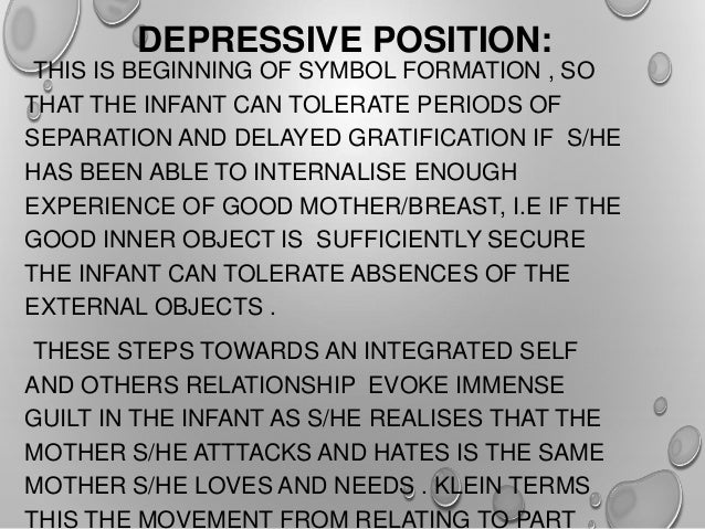 Theory Of Object Relation