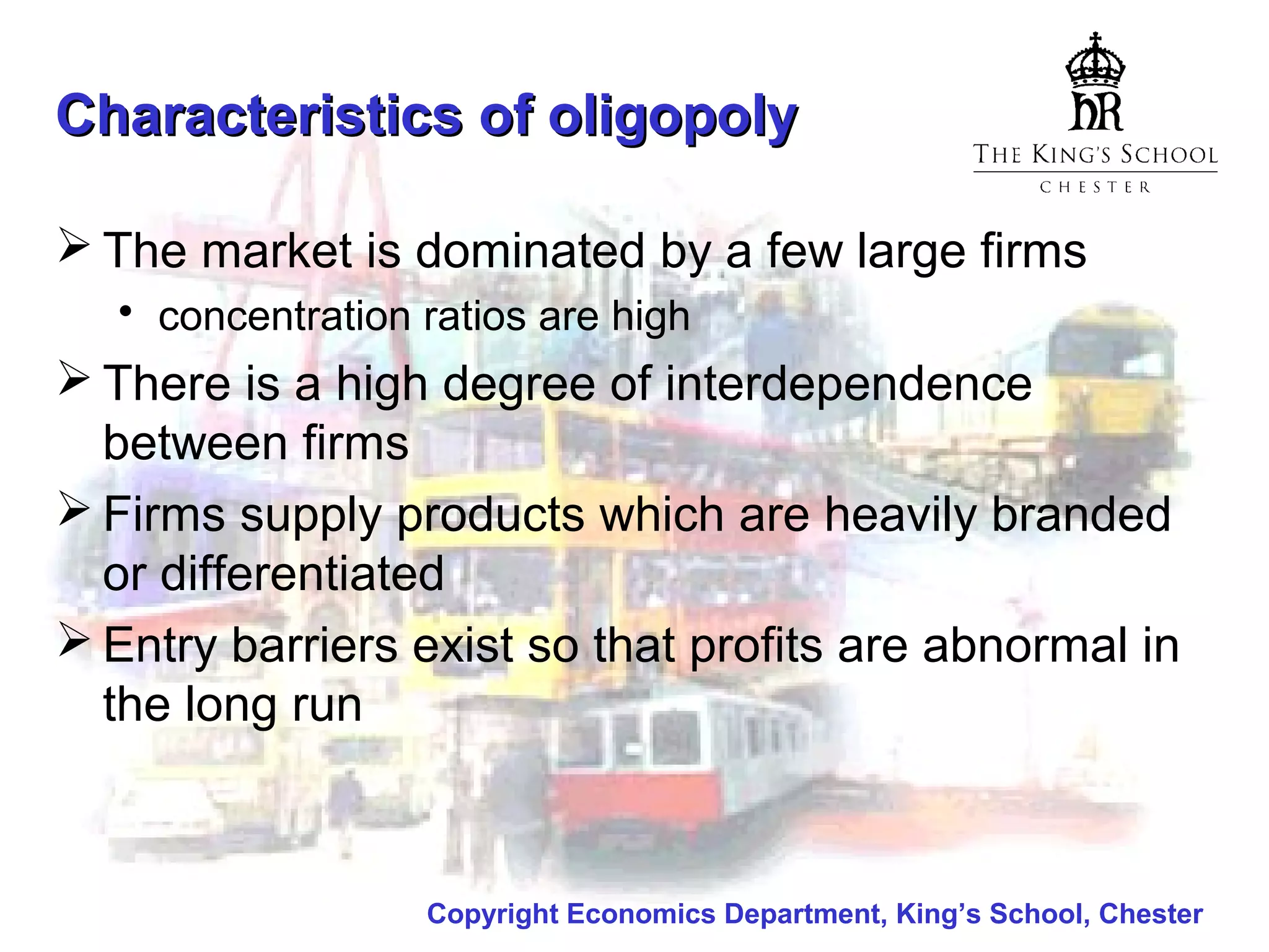 Theory of oligopoly | PPT | Business Administration | Business