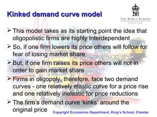 Theory of oligopoly | PPT | Business Administration | Business