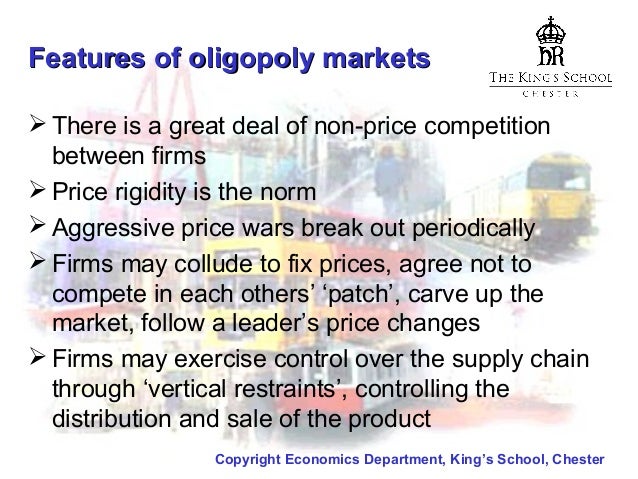 Theory of oligopoly