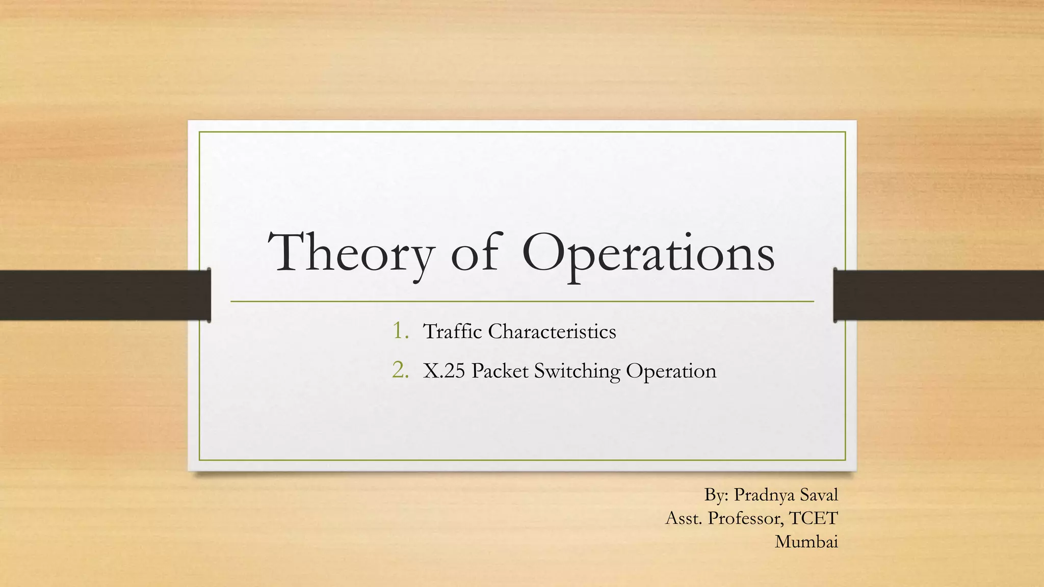 Theory Of Operations Mature Packet Switching Protocols Ppt 2960