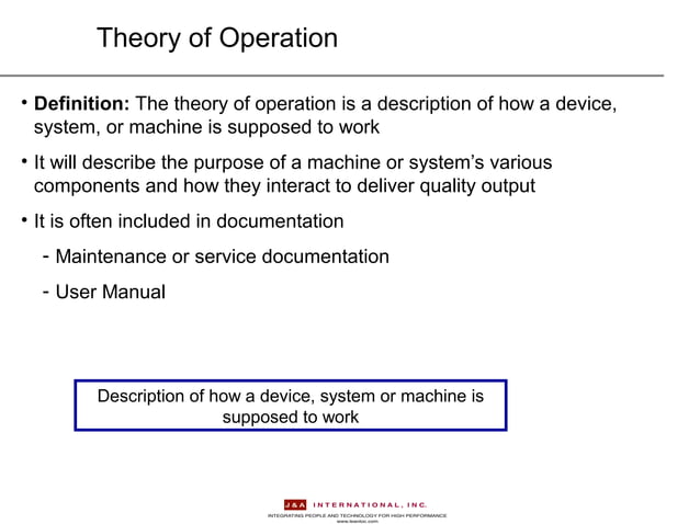 Theory of operations_rev_02 | PPT