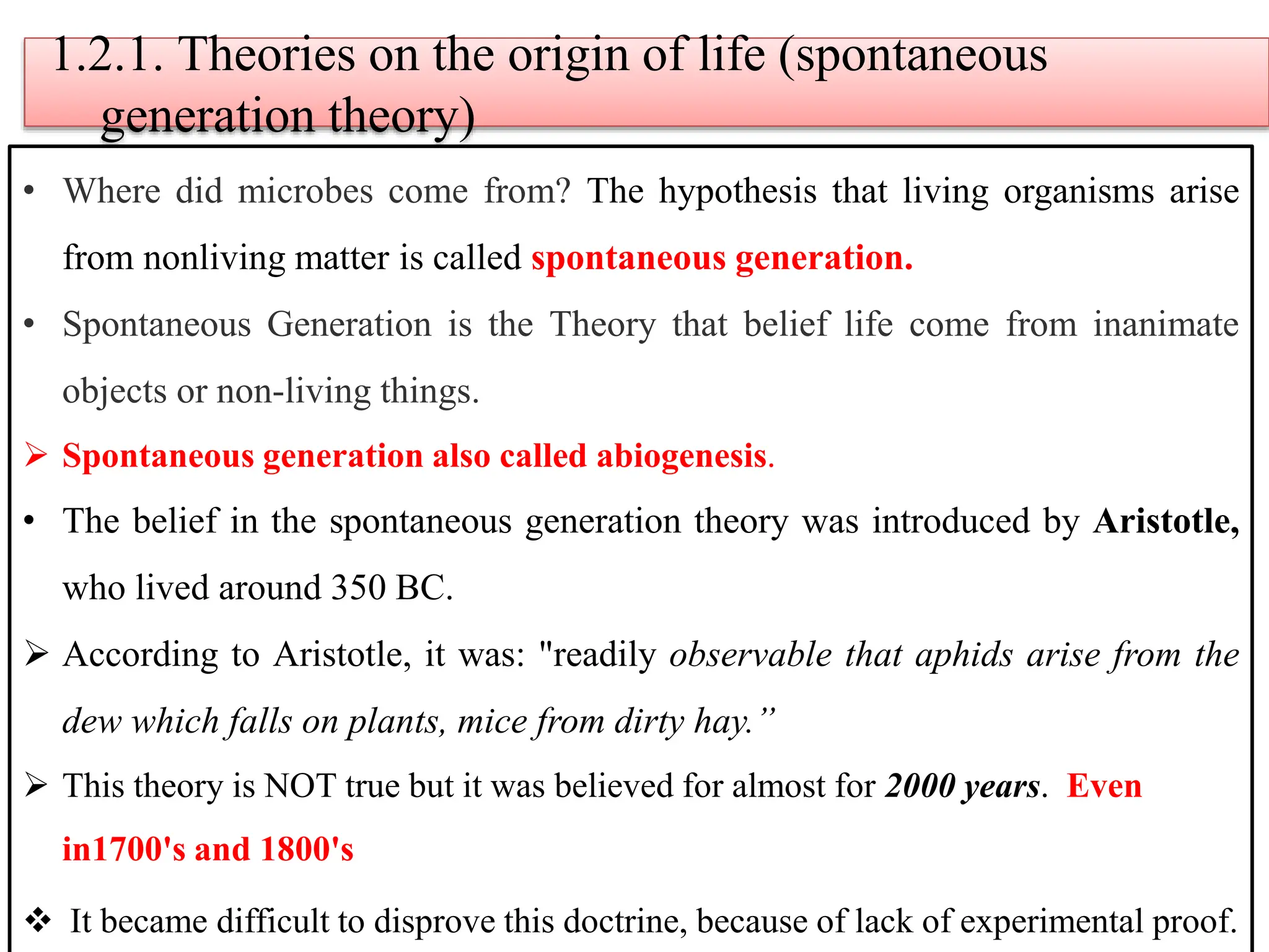 theory of origin of life.pptx