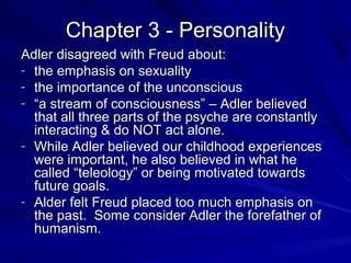Theory of personality (altntv) | PPT