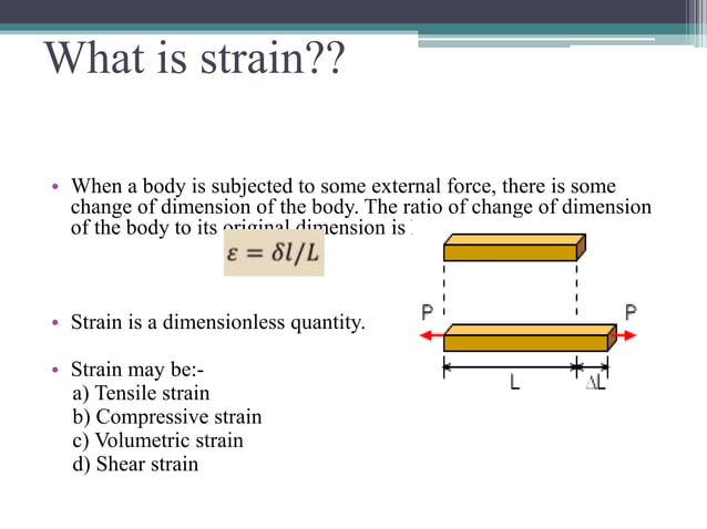 strain diagrams | PPTX | Physics | Science