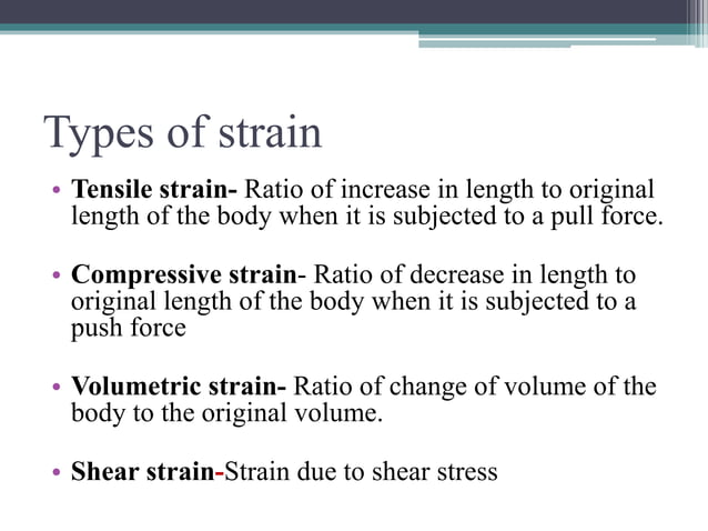 strain diagrams | PPTX | Physics | Science
