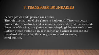 Theory of Plate Tectonics | PPTX