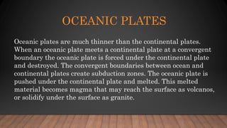 Theory of Plate Tectonics | PPTX