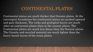 Theory of Plate Tectonics | PPTX