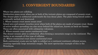 Theory of Plate Tectonics | PPTX