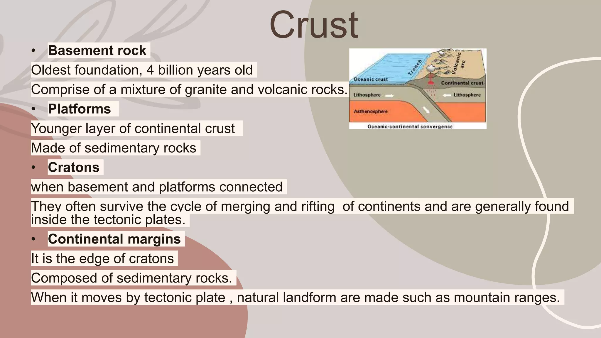 Theory of Plate Tectonics and the Formation of continents.pptx