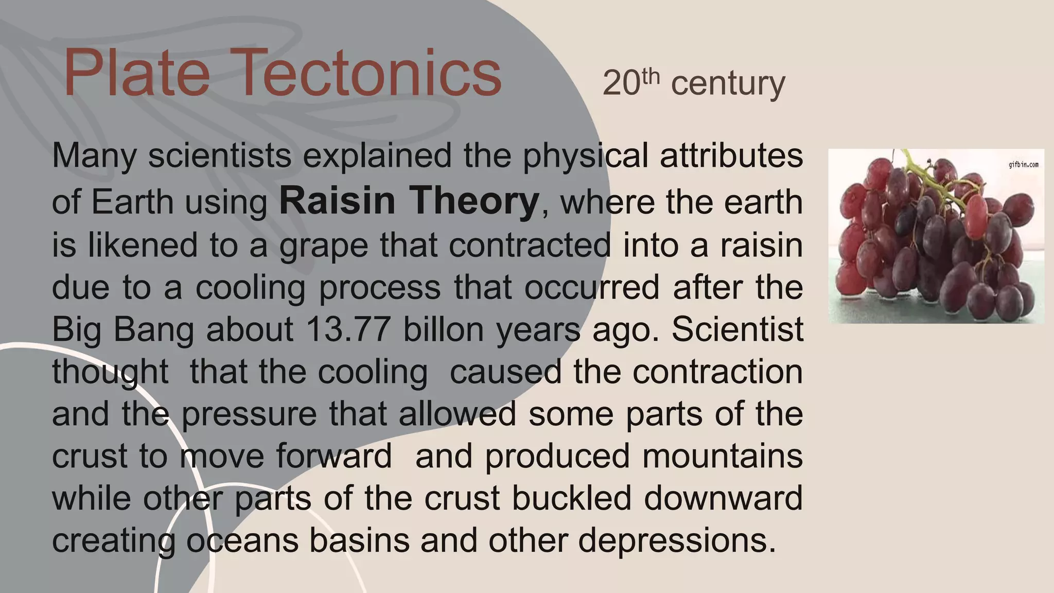 Theory of Plate Tectonics and the Formation of continents.pptx
