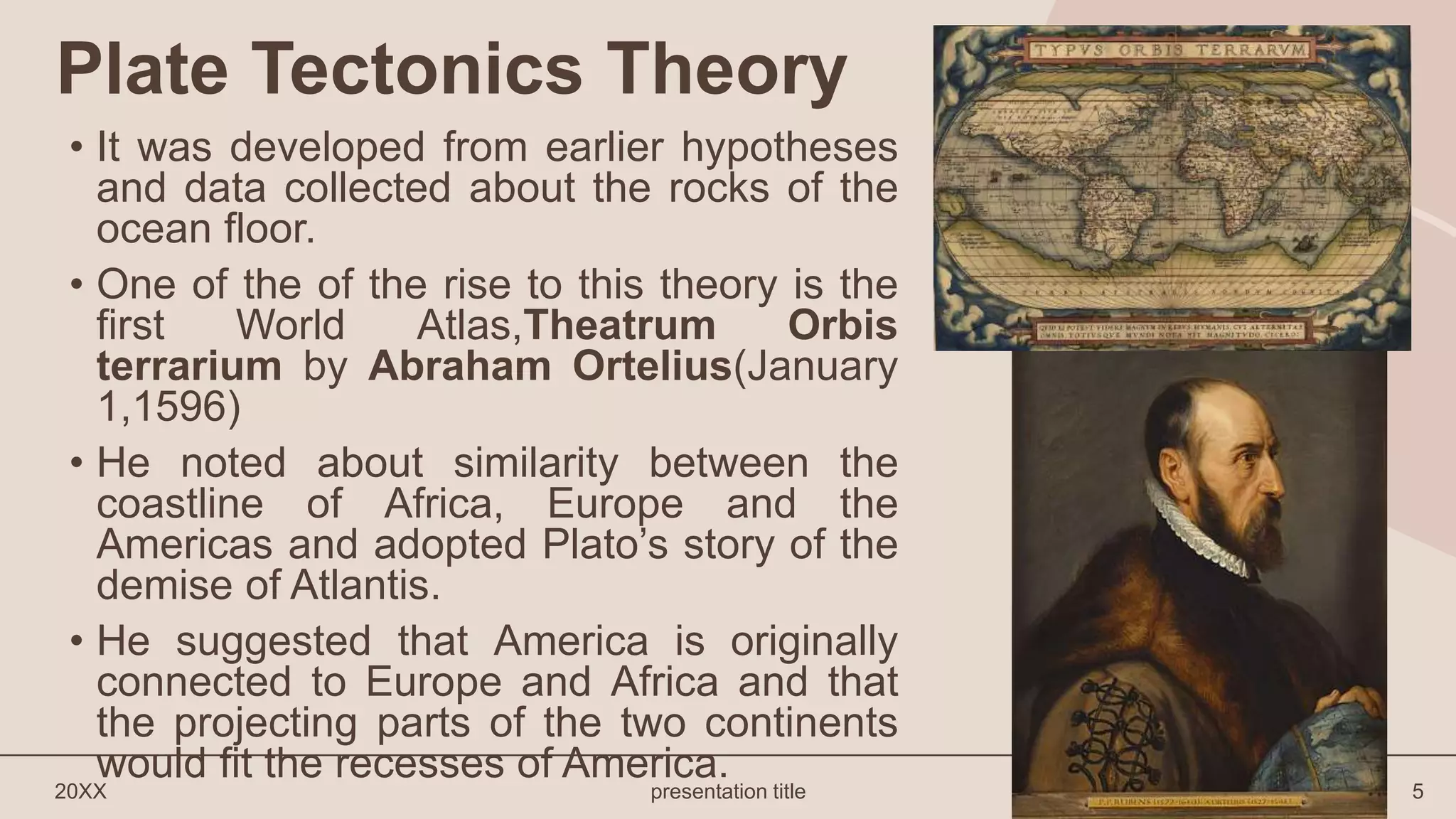 Theory of Plate Tectonics and the Formation of continents.pptx