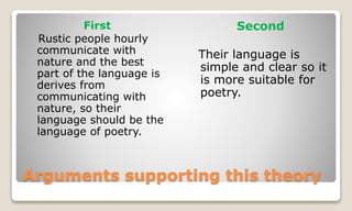 Theory of Poetic Diction by Wordsworth.pptx