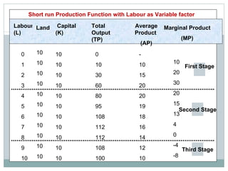 Theory of Production | PPT
