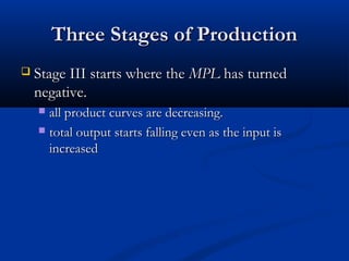 Theory of production | PPT