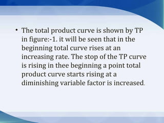 Theory of production | PPT