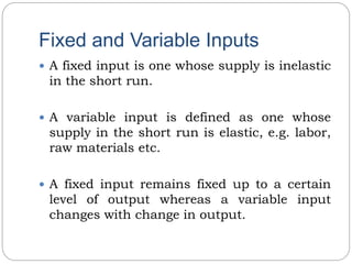 Theoryofproduction | PPTX