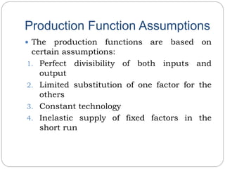Theoryofproduction | PPTX