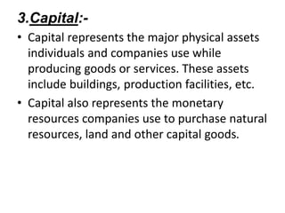 Theory of production | PPT