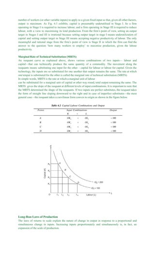 Theory of Production and Production Function in Microeconomics | PDF