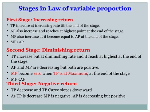 Short and long run production functions | PPT