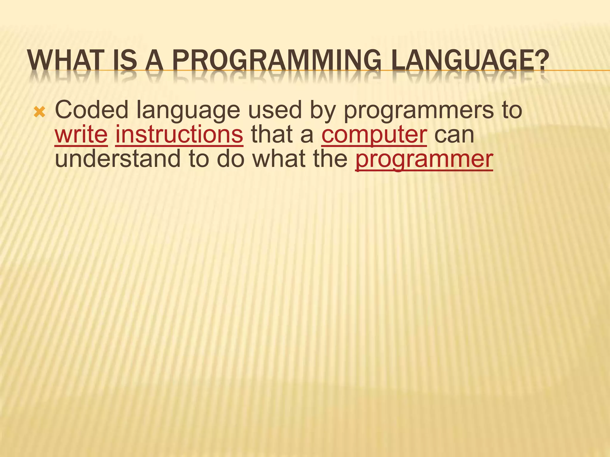 Theory of programming | PPTX