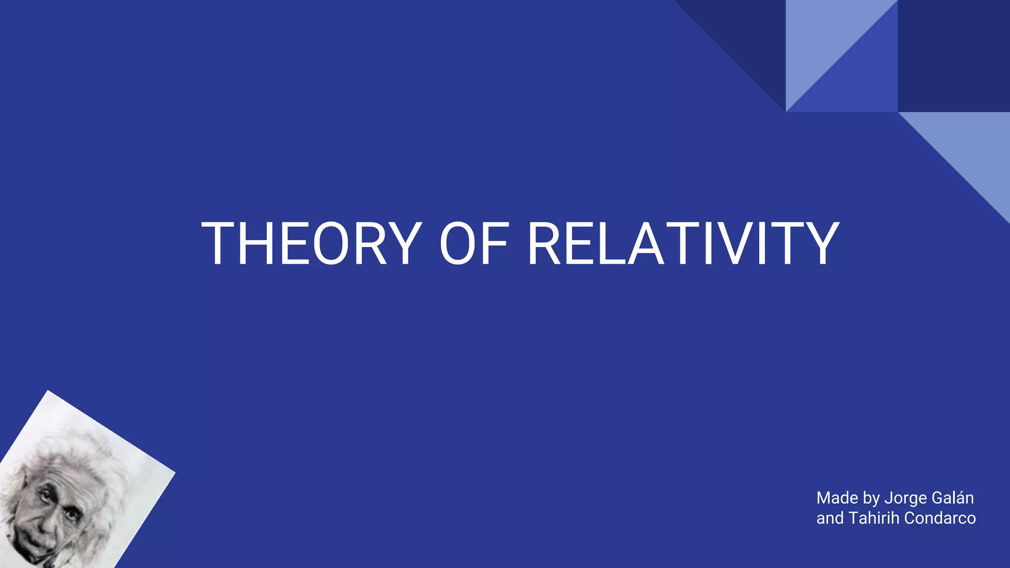 Theory of relativity | PPT
