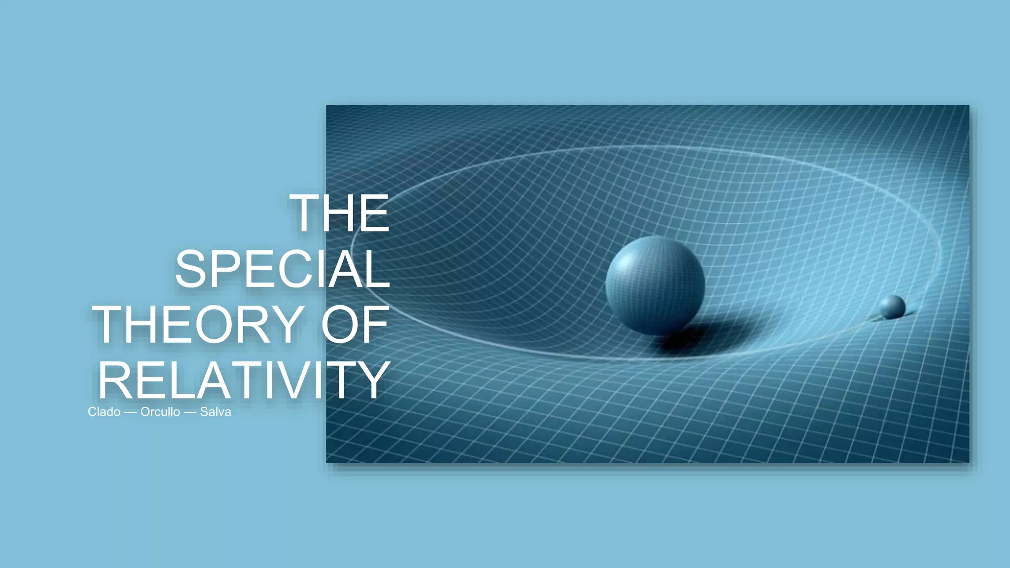 Theory Of Relativity Pptx