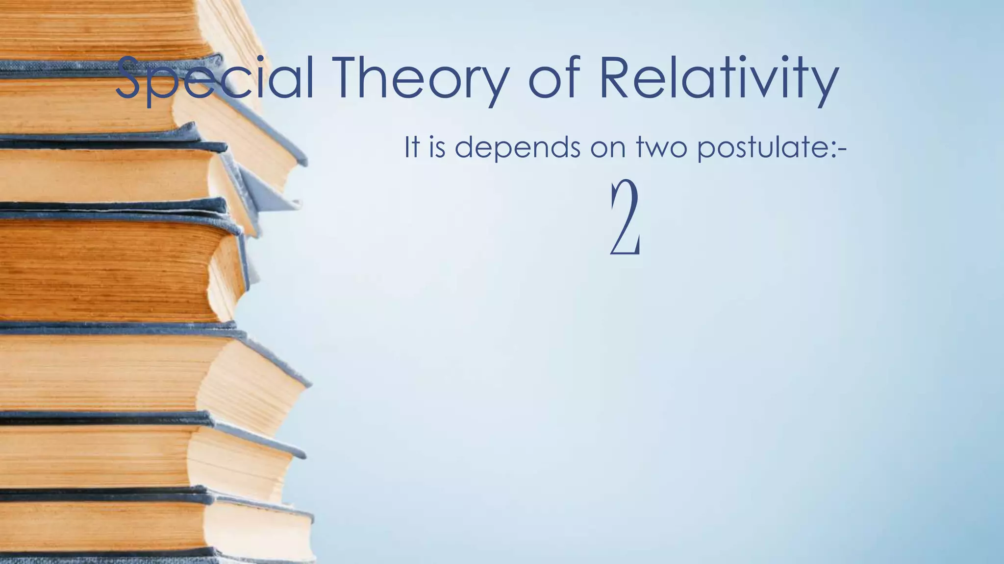 Theory of relativity | PPT