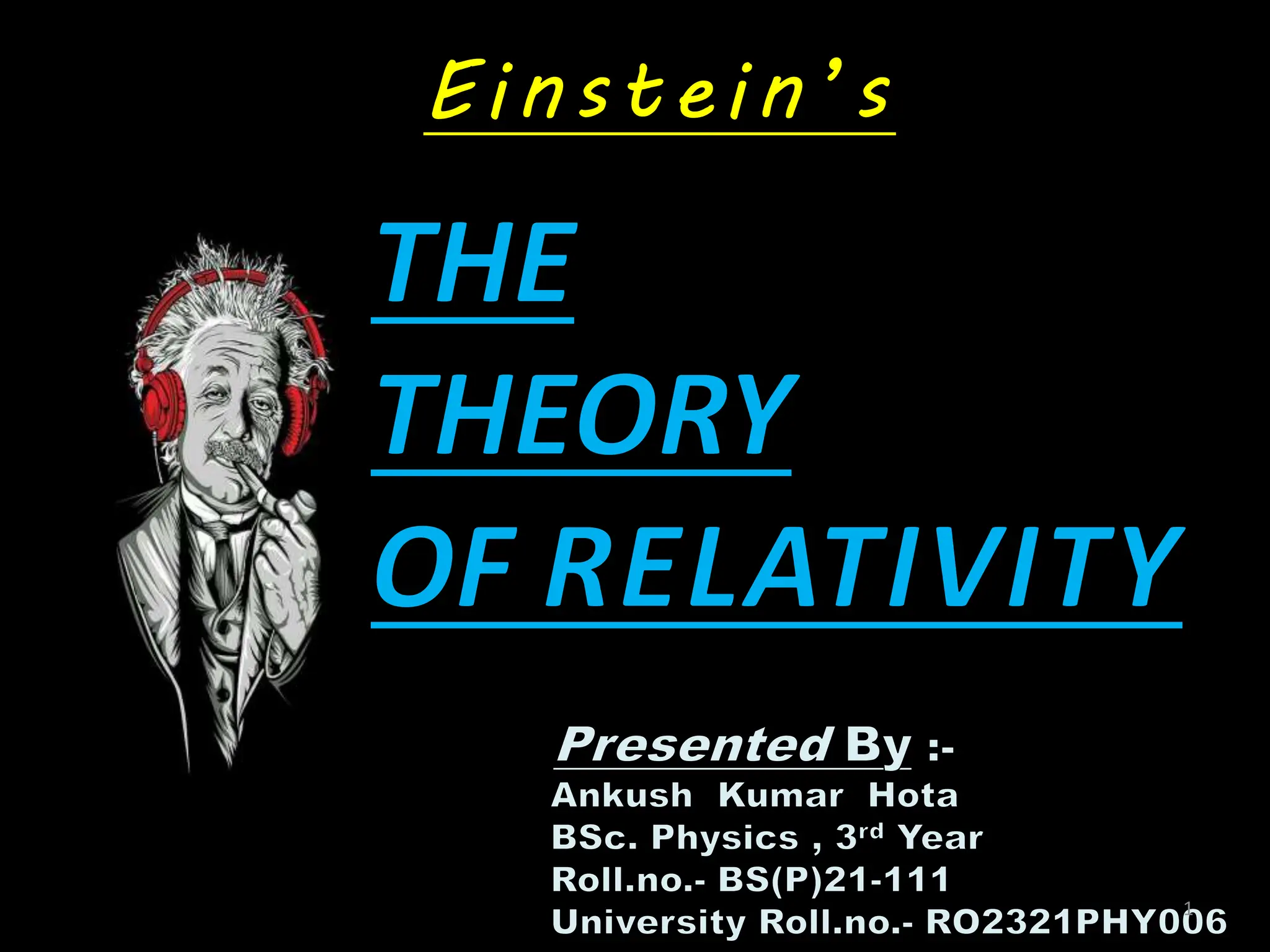 General and Special Theory Of Reletivity.pptx