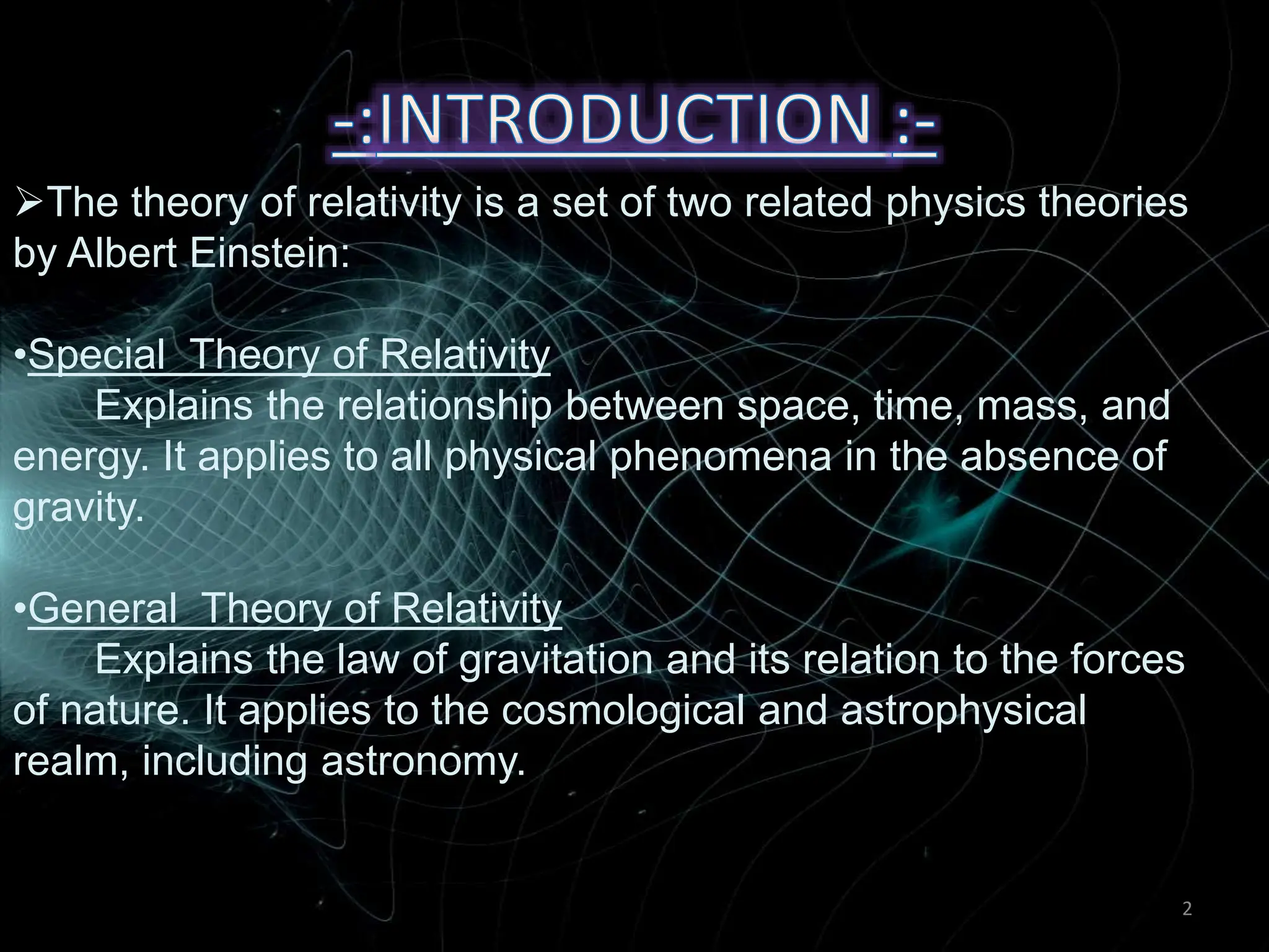 General and Special Theory Of Reletivity.pptx