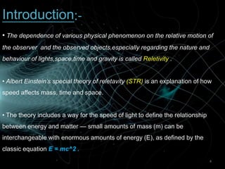 General and Special Theory Of Reletivity.pptx