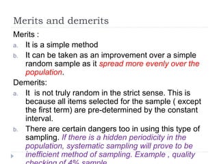 Theory of sampling | PPTX