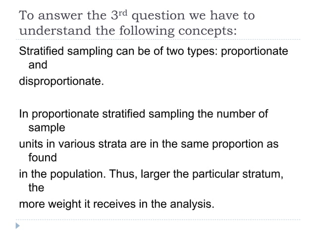 Theory of sampling | PPTX