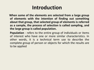 Theory of sampling | PPT