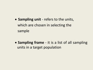 Theory of sampling | PPT