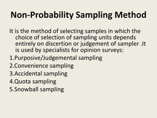 Theory of sampling | PPT