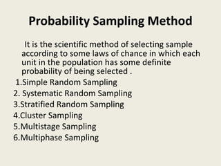 Theory of sampling | PPT