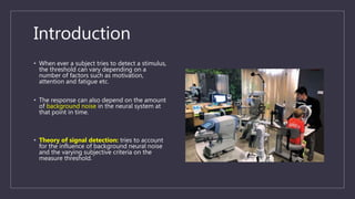 Theory of signal detection | PPTX