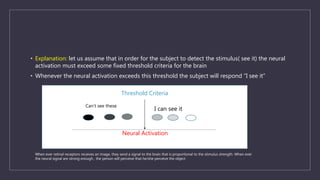 Theory of signal detection | PPTX